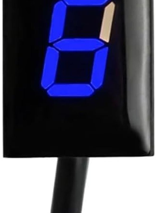 Generic Blue Digital Gear Indicator Display Meter for Suzuki GSX R1000 ...