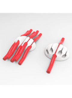 Generic Desktop Silicone Cable Fixer Wire Winder Single Hole Double ...