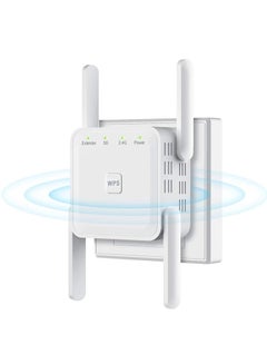 Generic Wifi Extender,WiFi Repeater,5G 1200Mbps Dual Band WiFi Booster ...
