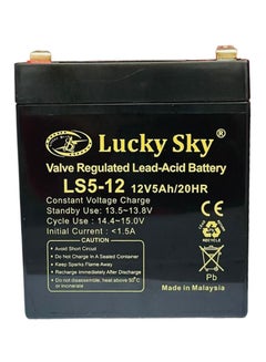 Lucky Sky Lucky Sky 12V 5Ah High-Performance Rechargeable Sealed Lead ...