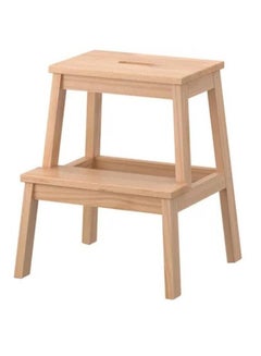 Captaintech Step Stool Stepladder Stool Two-step Wooden Stepladders ...