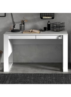 DANUBE HOME Ageon Study Desk Computer Table Office Desk Workstation ...