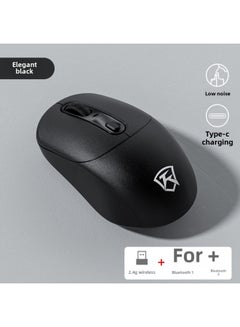 Generic Wireless Mouse Bluetooth Mute Three-mode Cute Male And Female ...