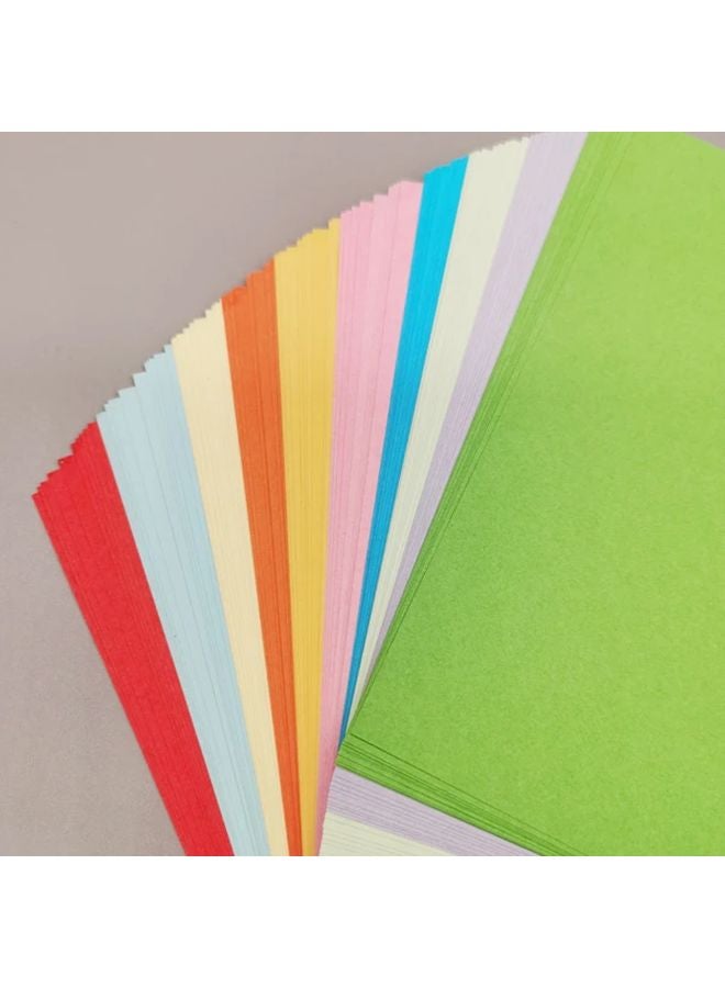 Generic 100 Sheets Premium Craft Paper Mix Colors Cardstock For Origami ...