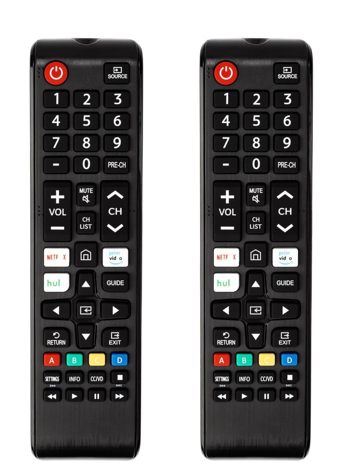 BGM 【Pack of 2】 Universal Remote for TV – Replacement Compatible with ...