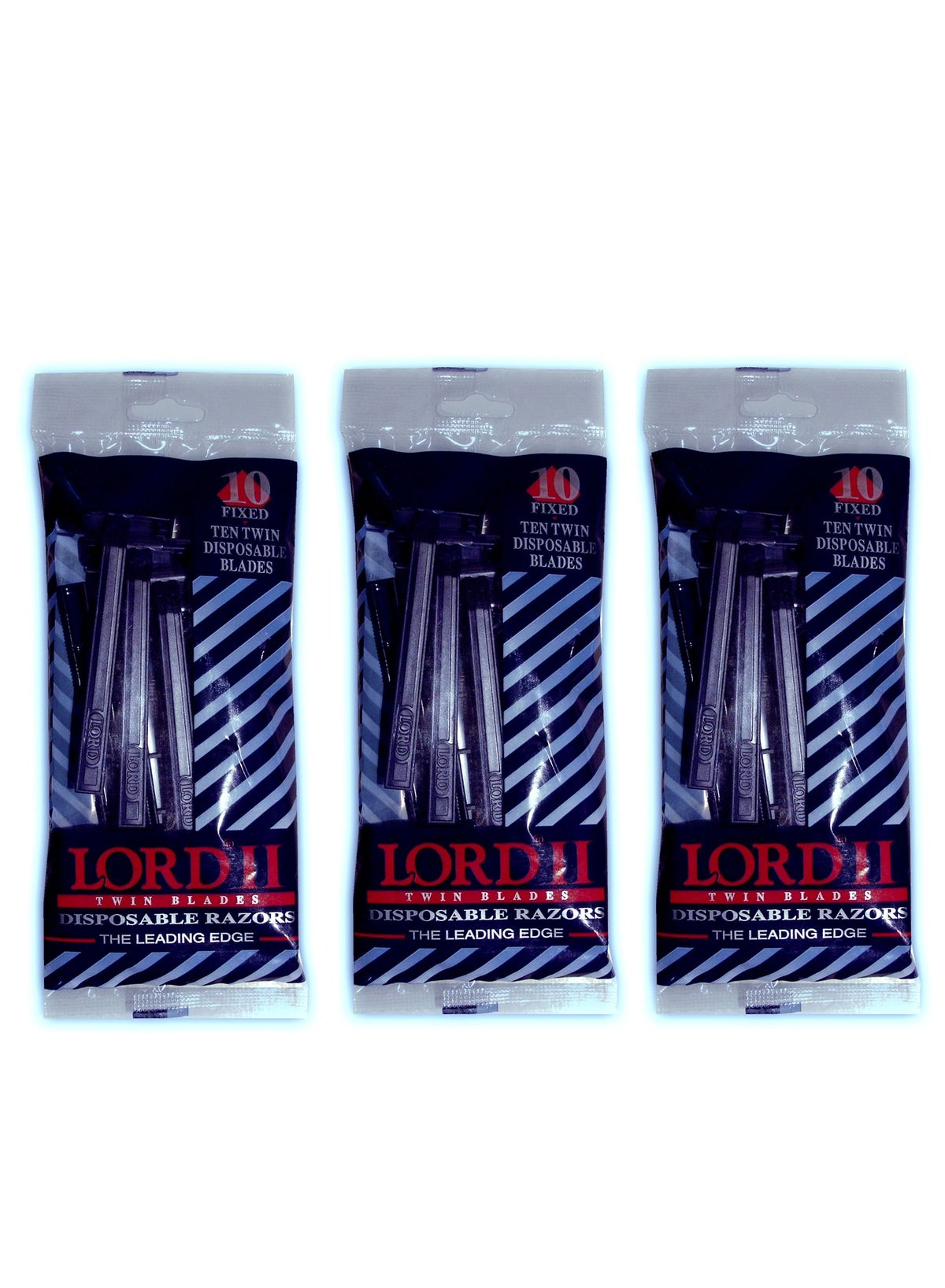 Lord Lord II Set Of 30 Shaving Razor - Blue | Best Price Egypt | Cairo ...