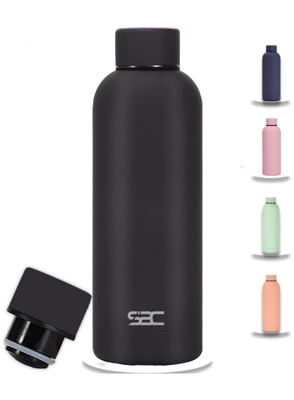 Generic S2C Water Bottle Stainless Steel 500ml - Double Wall insulated ...