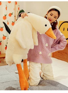 Generic 160 CM Goose Stuffed Animal, Huge Plush Pillow Toy, Cute Giant ...
