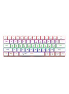 HXSJ V900 Wired Compact Mechanical Keyboard White KSA | Riyadh, Jeddah