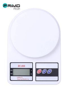 PRIMO PLUS PRIMO PLUS Digital Kitchen Scale Up to 10 KG White KSA ...