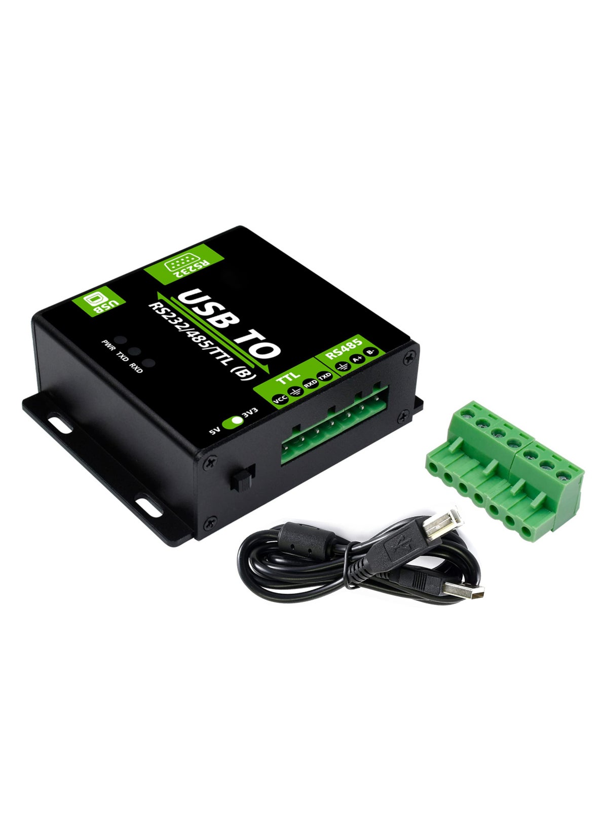 Generic Industrial Grade Isolated USB Converter, USB TO RS232/485/TTL ...