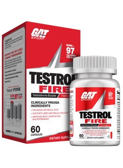 Health & Household Gat Sport Testrol Fire, 60 Capsules | Best Price KSA ...