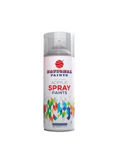 NATIONAL PAINTS Fast Drying Acrylic Spray Paint - CLEAR MATT 901 UAE ...