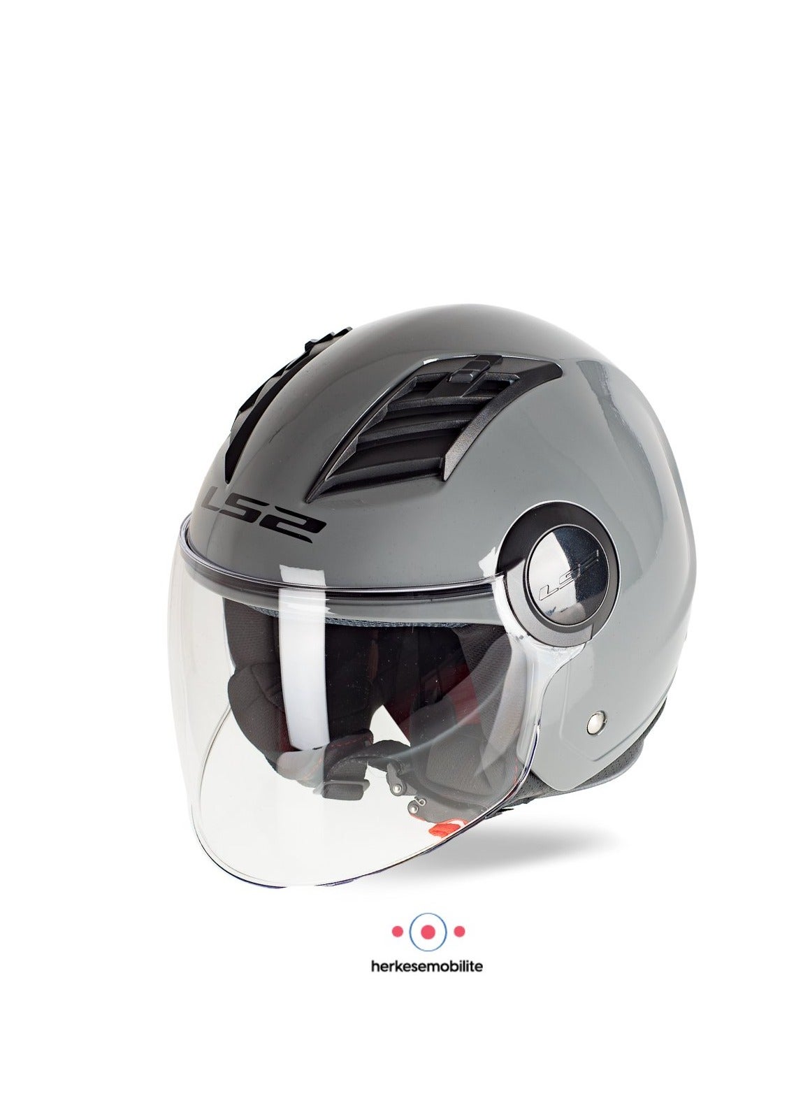 LS2 HELMETS LS2 HELMET OF562 Airflow HALF Face Racing Helmet - Color ...