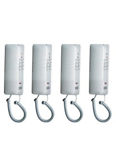 RL RL-0510B4 Wireless 4 Channel Intercom System 2.4GHz 4-Way Digital ...