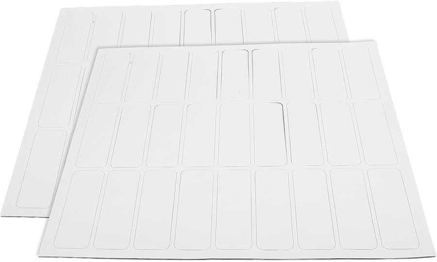 Generic 54 Pcs Magnetic Name Tags Writable Easy Remove Labels for ...