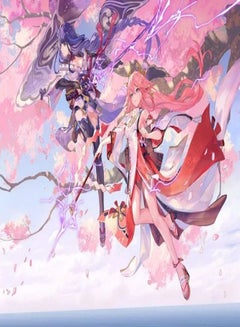 Generic Hot Game Genshin Impact female character Canvas Poster Arlec ...