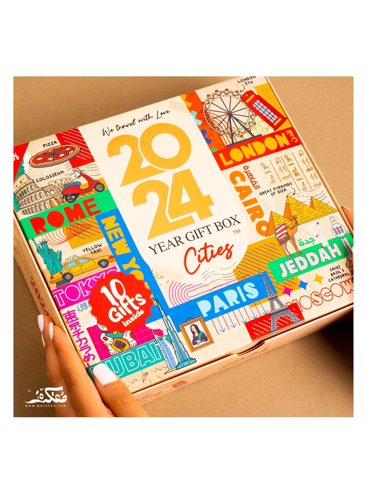 Generic Mofakera Calendar Cities Year Gift Box 2024 | Best Price Egypt ...