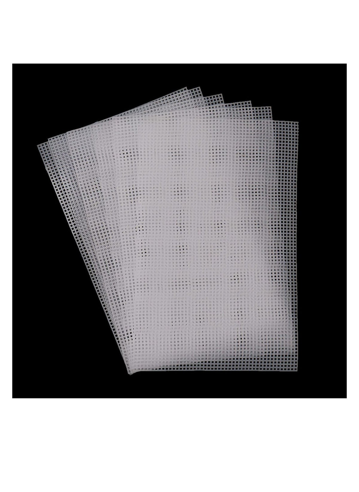 Generic Plastic Mesh Canvas Sheets, 6 Pcs Clear Plastic Canvas Sheets ...