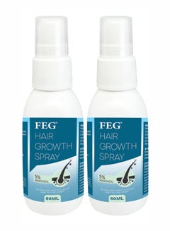 FEG FEG Hair Growth Spray Beard Growth Oil Spray 5% Minoxidil Hair ...