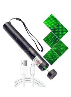Generic Long Range Green Beam High Power Flashlight with USB Charging ...