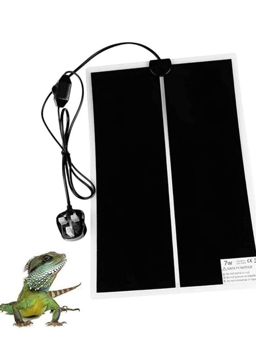 SYOSI Reptile Heat Mats, Adjustable Heat Pad with Temperature Control ...