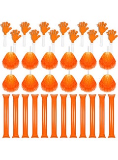 Sosation 36 Pcs Cheerleading Pom Poms Hand Clappers And Thunder Sticks ...