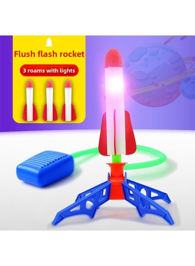 Generic Children's Foot Rocket Launcher Outdoor Foot Flying Toys Foot ...