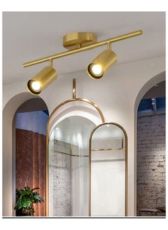 Generic 2 head Cloakroom Ceiling Lamp Nordic Aluminum Clearly Installed ...