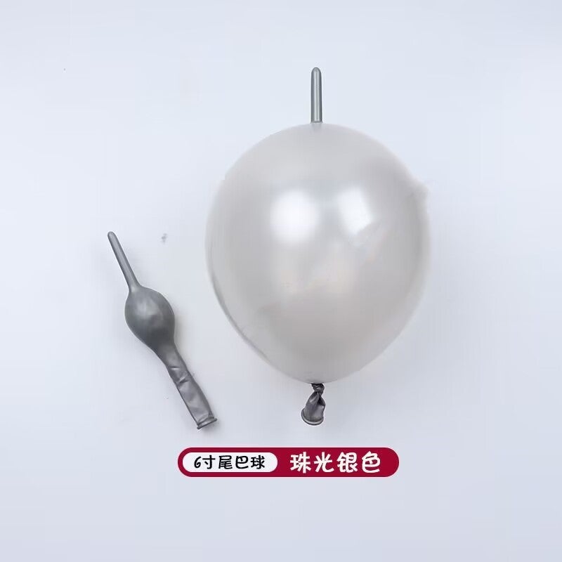 Generic 6 Inch Tail Balloon Wedding Wedding Room Decoration Balloon ...