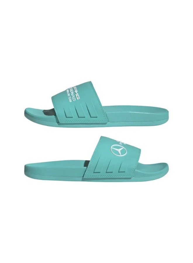 Adidas SEMIRU/FTWWHT/SEMIRU Adilette Comfort Mercedes Amg Petronas ...