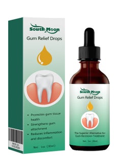 SOUTH MOON Gum repair drops relieve red and swollen gums and pain ...