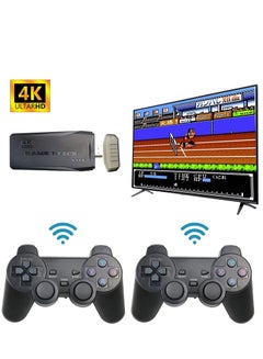 Generic Retro Games Console with Dual Wireless Controllers Plug and ...