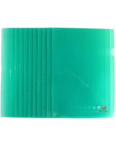 ATLAS 12-Piece Clear Folder A4 Size Green UAE | Dubai, Abu Dhabi