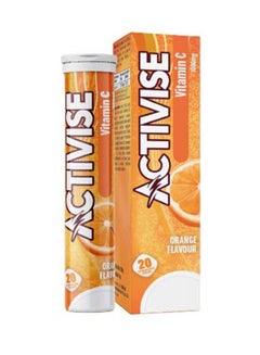 Activise Activise Vitamin C 1000MG Effervescent Tablets, Orange 20's ...