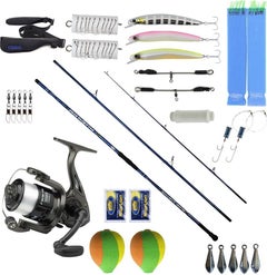 YekOutdoor Full Fishing Rod Set Kendo Palamita Surf 420CM 200GR 3 Piece ...