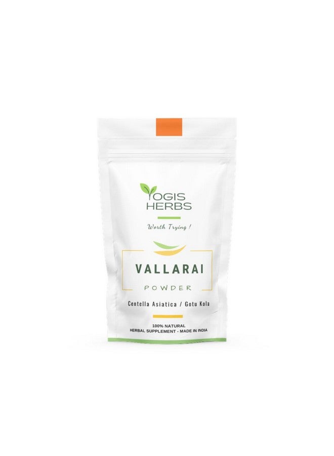 YOGIS HERBS Vallarai Powder (Centella Asiatica/Gotu Kola) 1 Lb - Brain ...