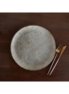 Home Box Concrete Dinner Plate 29 x 2.5 x 29 cm KSA | Riyadh, Jeddah