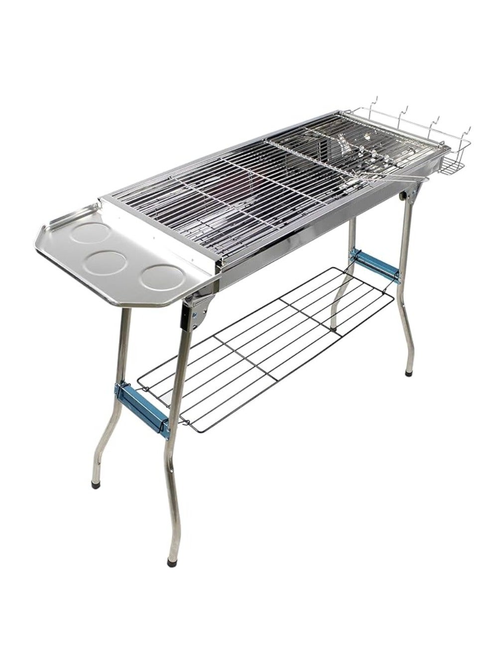 Yuwell Barbecue Grill Stand Stainless Steel Portable Foldable BBQ Grill ...