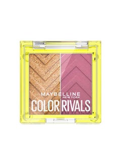 MAYBELLINE NEW YORK Color Rivals Eyeshadow Duo Waterproof Assertive And ...