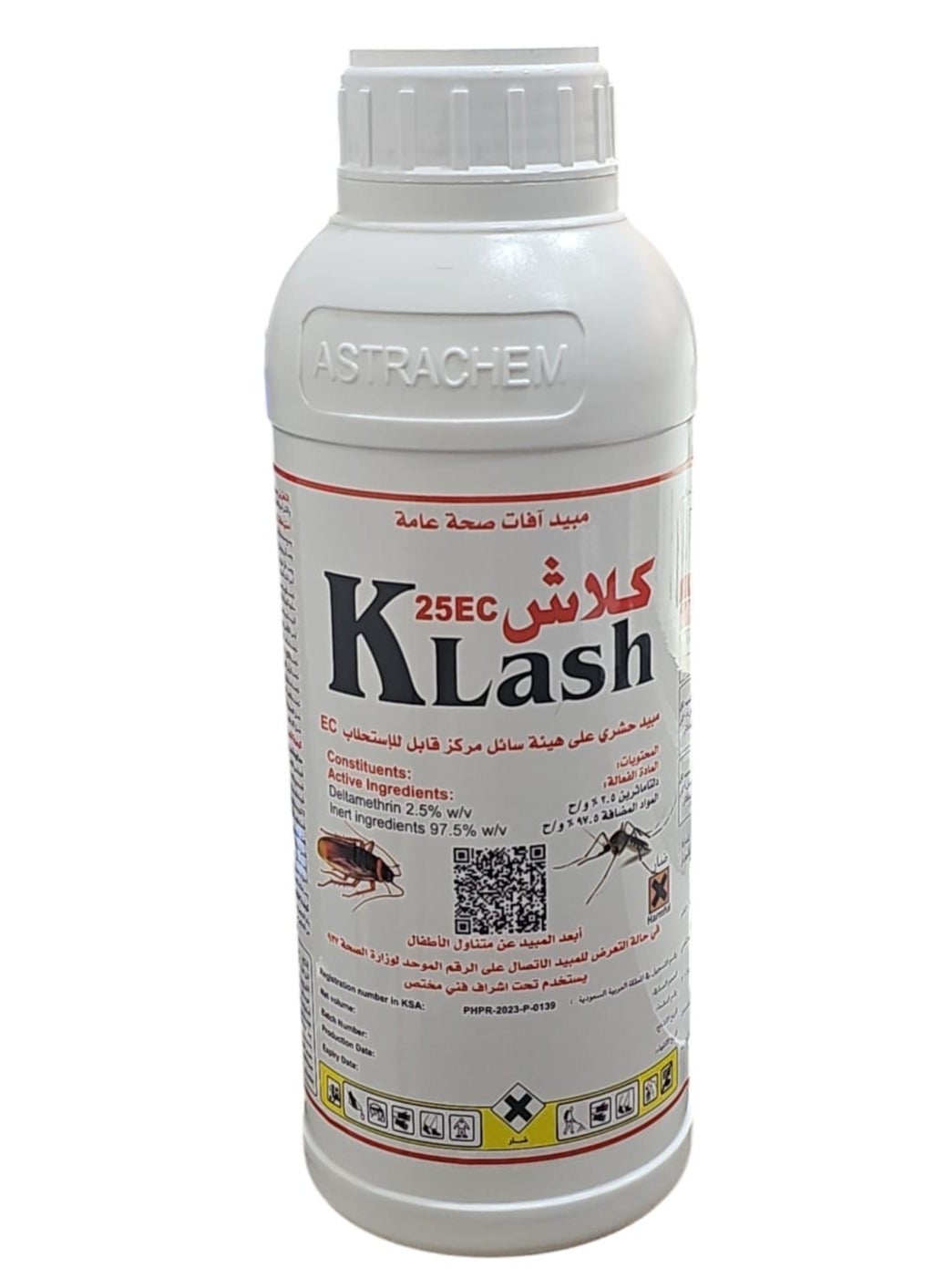 ASTRACHEM Klash EC 25 Insecticide Liquid to Eliminate Flies Mosquitoes ...