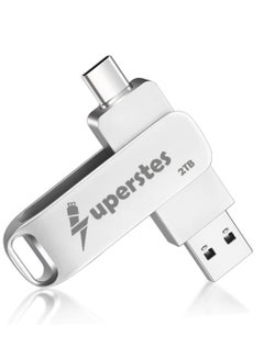 Generic 2TB USB Flash Drive Dual Drive Type C and USB A for Smartphones ...