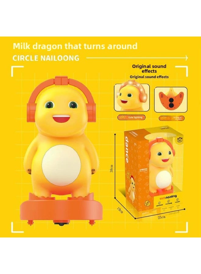 Generic Genuine Milk Dragon Dancing Singing Swing Light Robot Children ...