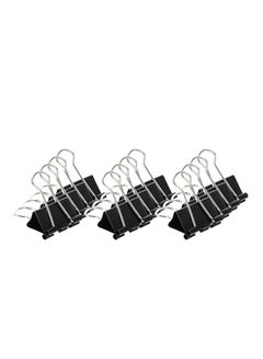 MODEST Modest 25mm Binder Clips 12-piece pkt ×12 Black | Best Price UAE ...