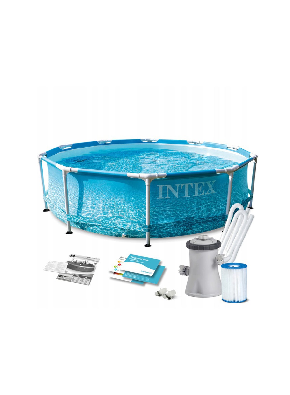 INTEX Metal Frame Pool With Pump | Best Price UAE | Dubai, Abu Dhabi