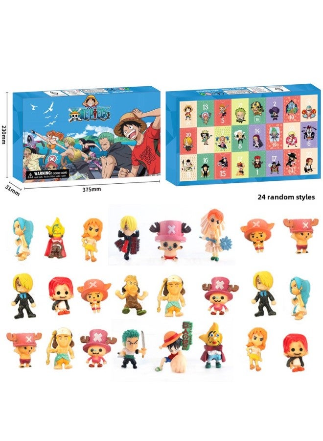 Generic Hot Blind Box Eve Gifts For Children Avengers 24 Figure Digital ...