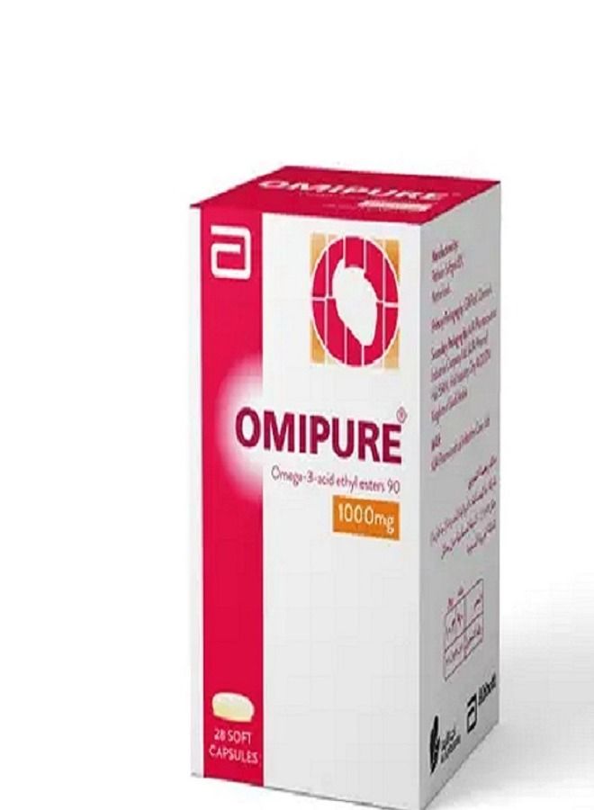 Abbott Nutrition Omipure Omega-3 1000 mg 28 Capsules | Best Price KSA ...