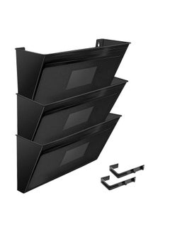 Acrimet Wall Mount Pocket File Organizer Holder (Hangers Included ...