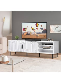 Home Box Era 1.8 Meter Large TV Unit for TVs up to 75 inches 40 x 55 x ...