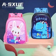 Generic Children's schoolbag new grade 1-3 boys and girls cartoon cute ...